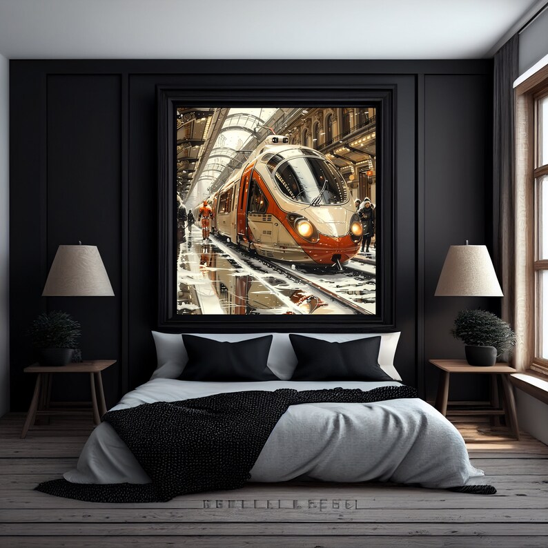 12 Neo Classic Futurism Art, Set of 12 Digital Images, Sci-fi Art ...