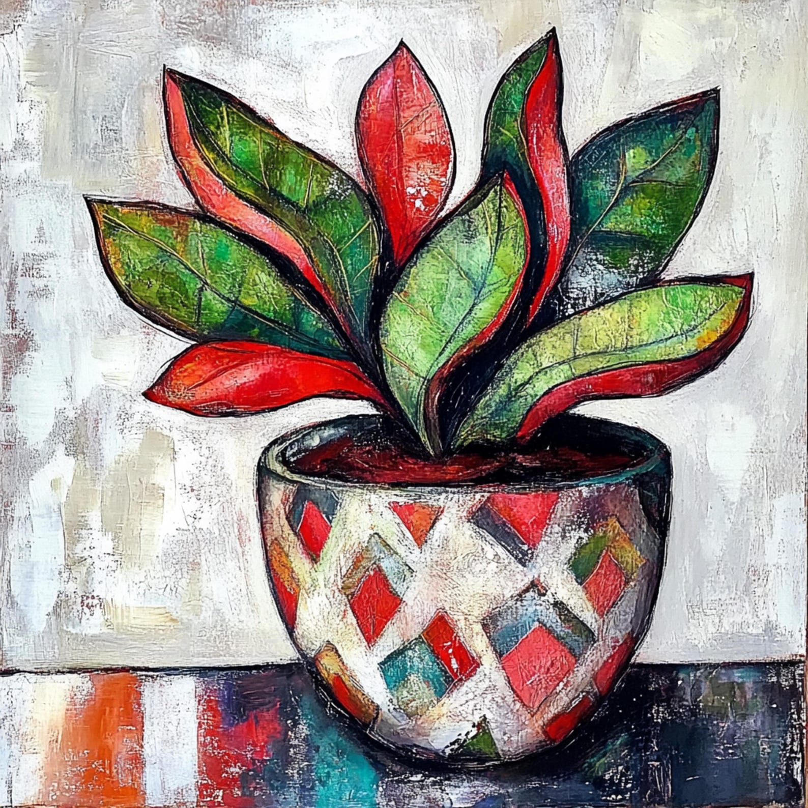 15 Modern Plant Art Poster Square Print Greenery Contemporary Decor ...