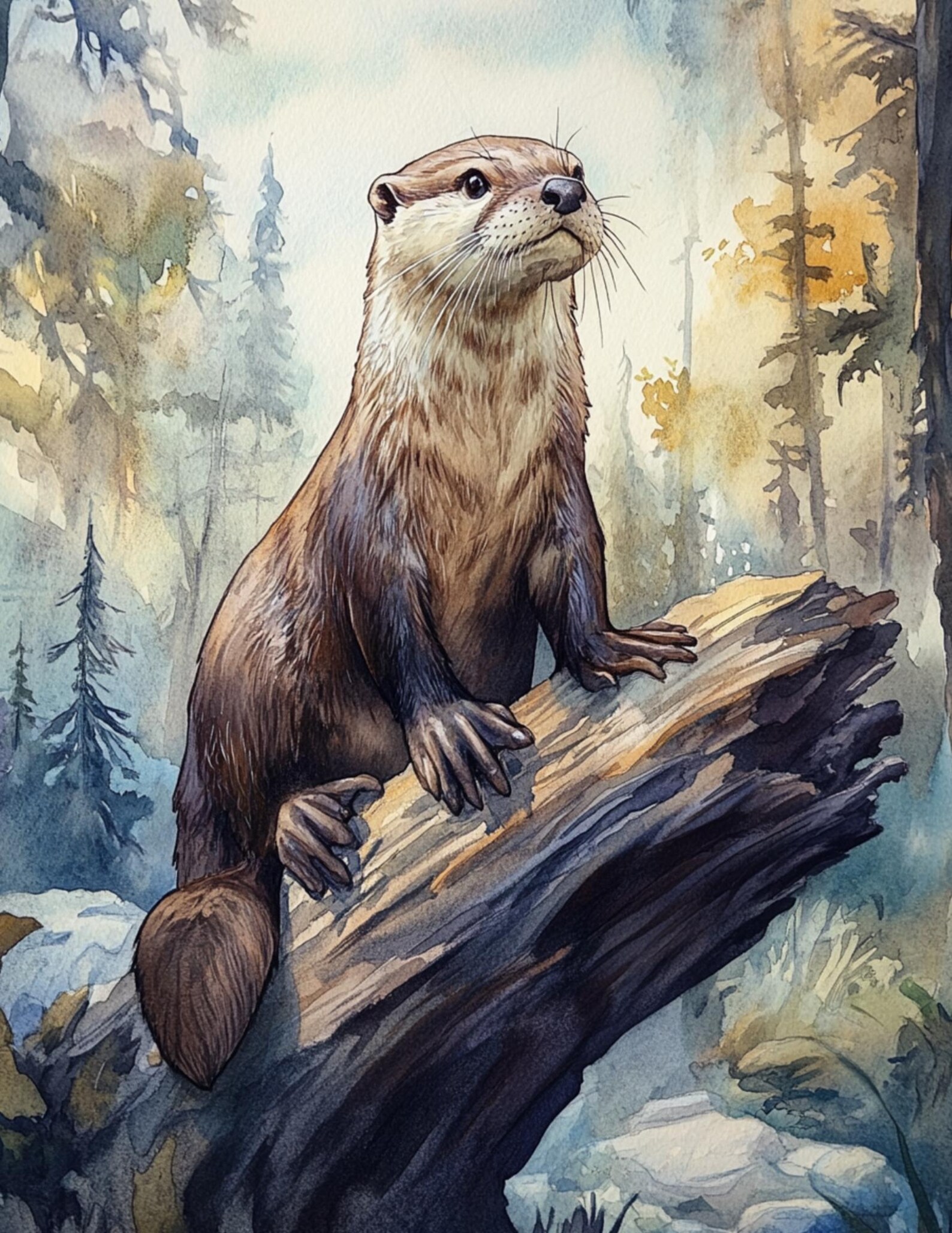 Woodland Creatures Printable Calendar Digital Download Large Artwork ...