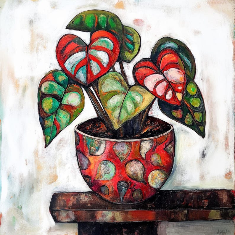 15 Modern Plant Art Poster Square Print Greenery Contemporary Decor ...