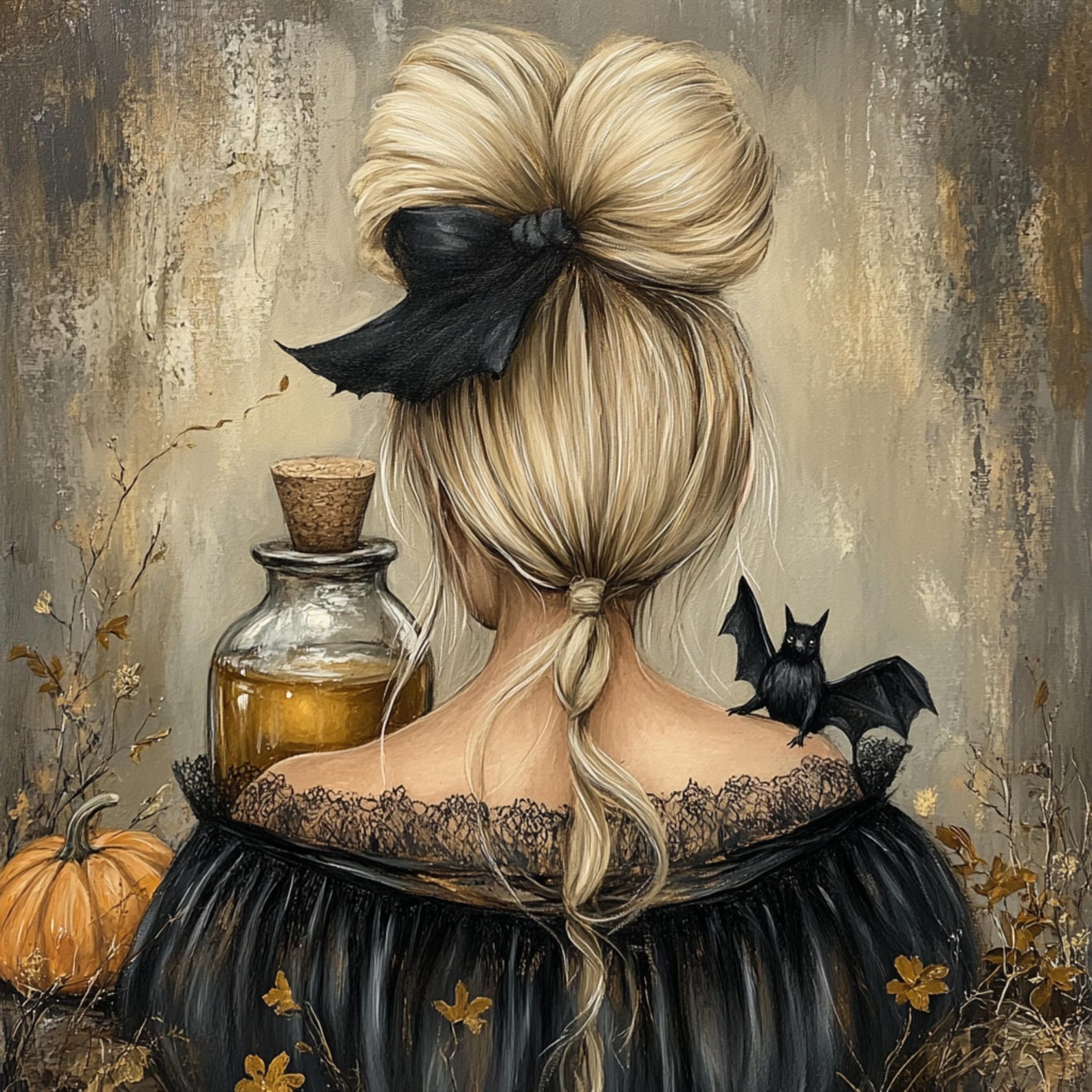 10 Halloween Witch Art Print, Digital Witch Illustration, Whimsical ...