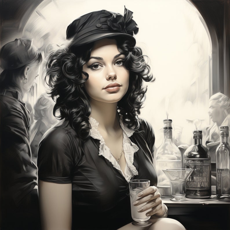 Vintage Style Prohibition Era Prints Set of THIRTY FIVE Posters ...