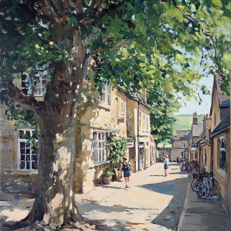9 Stunning Digital Cotswolds Art Set 9 Images Places of Interest Large ...