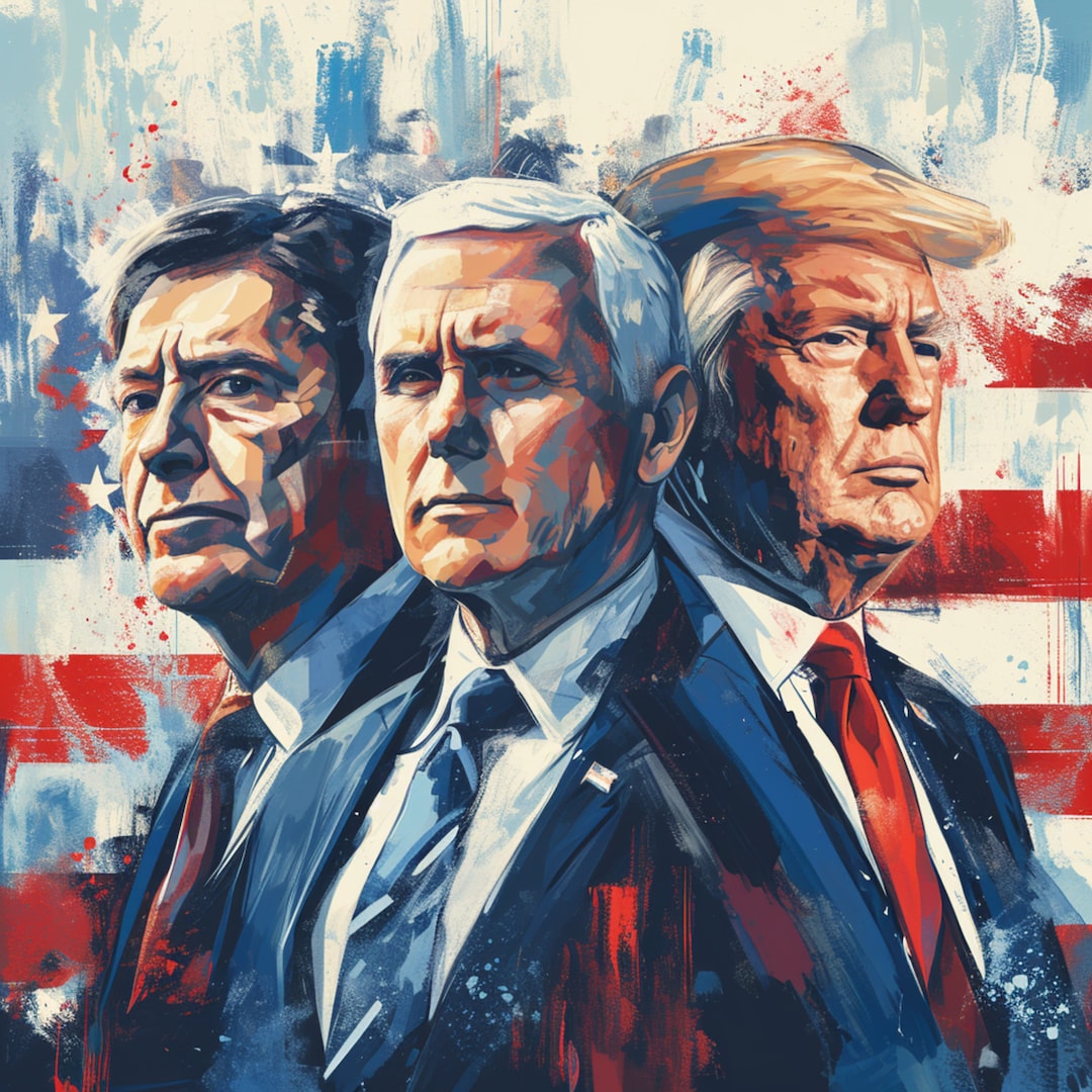 NINE American USA Presidential Election Posters Instant Printable ...