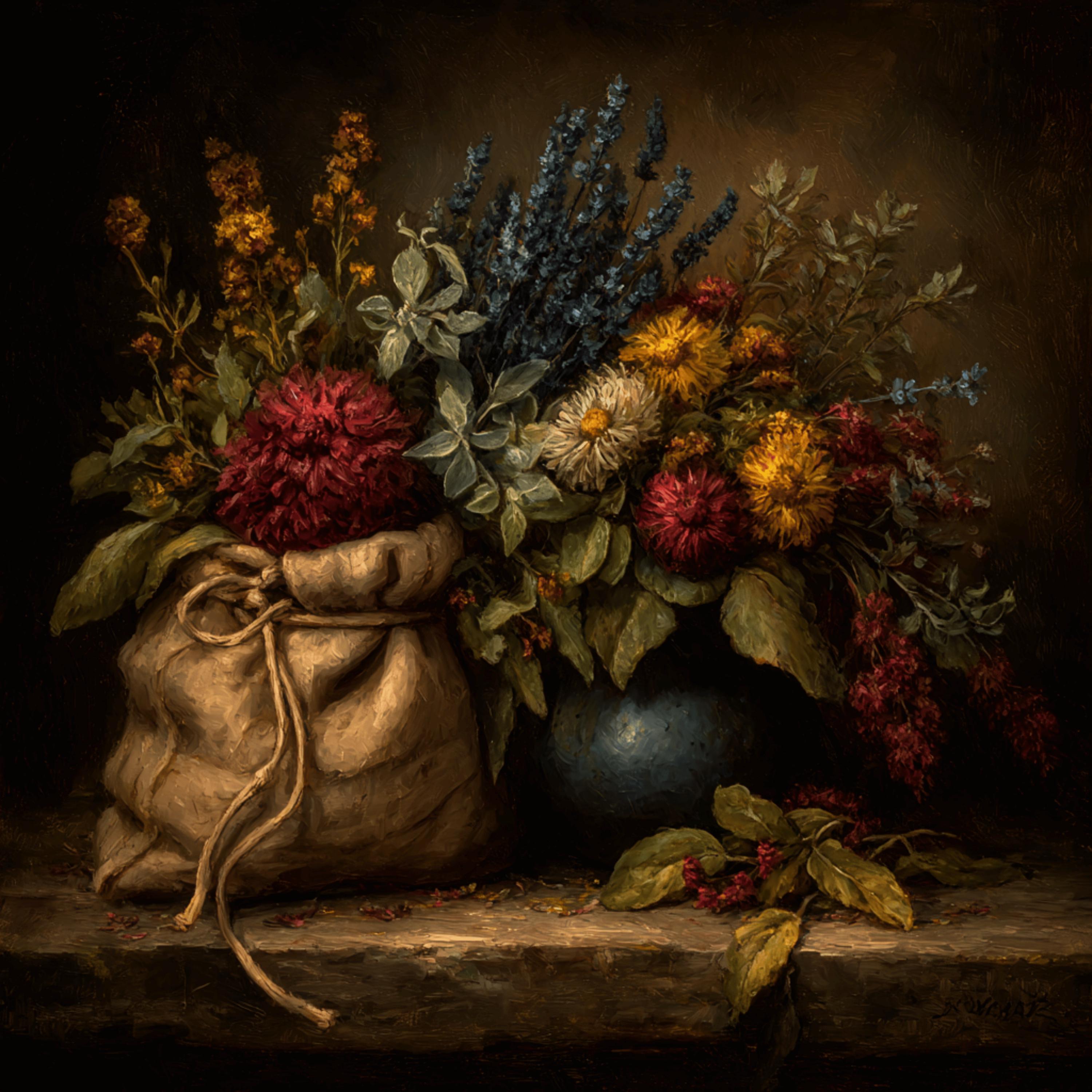 23 DIY Wall Art Rustic Fall Still Life, Autumn Flowers Pumpkins Books ...