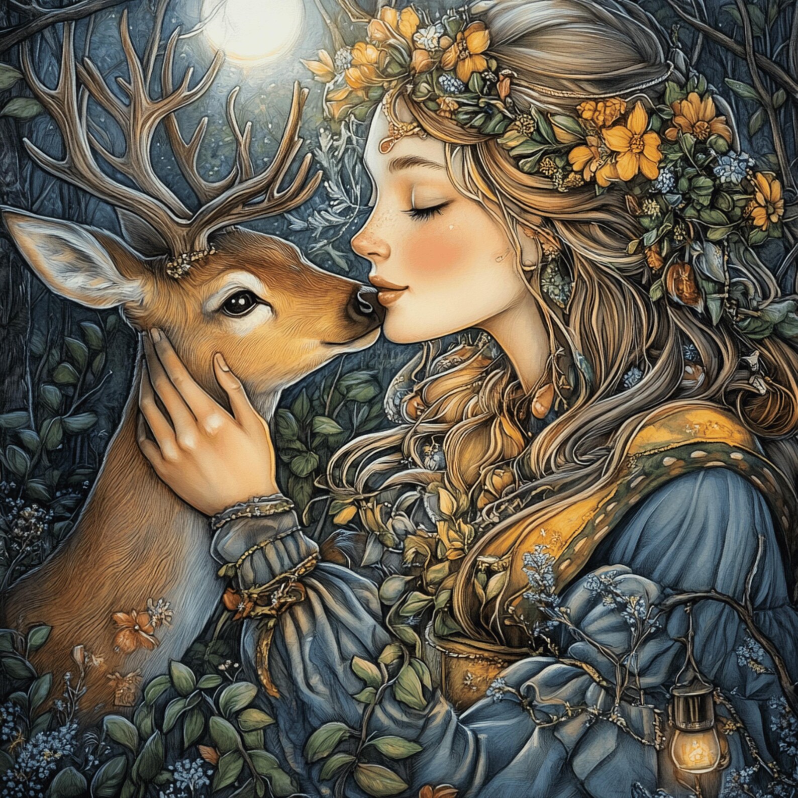 60 Ostara Spring Equinox Digital Images - Mystical Pagan Artwork for ...