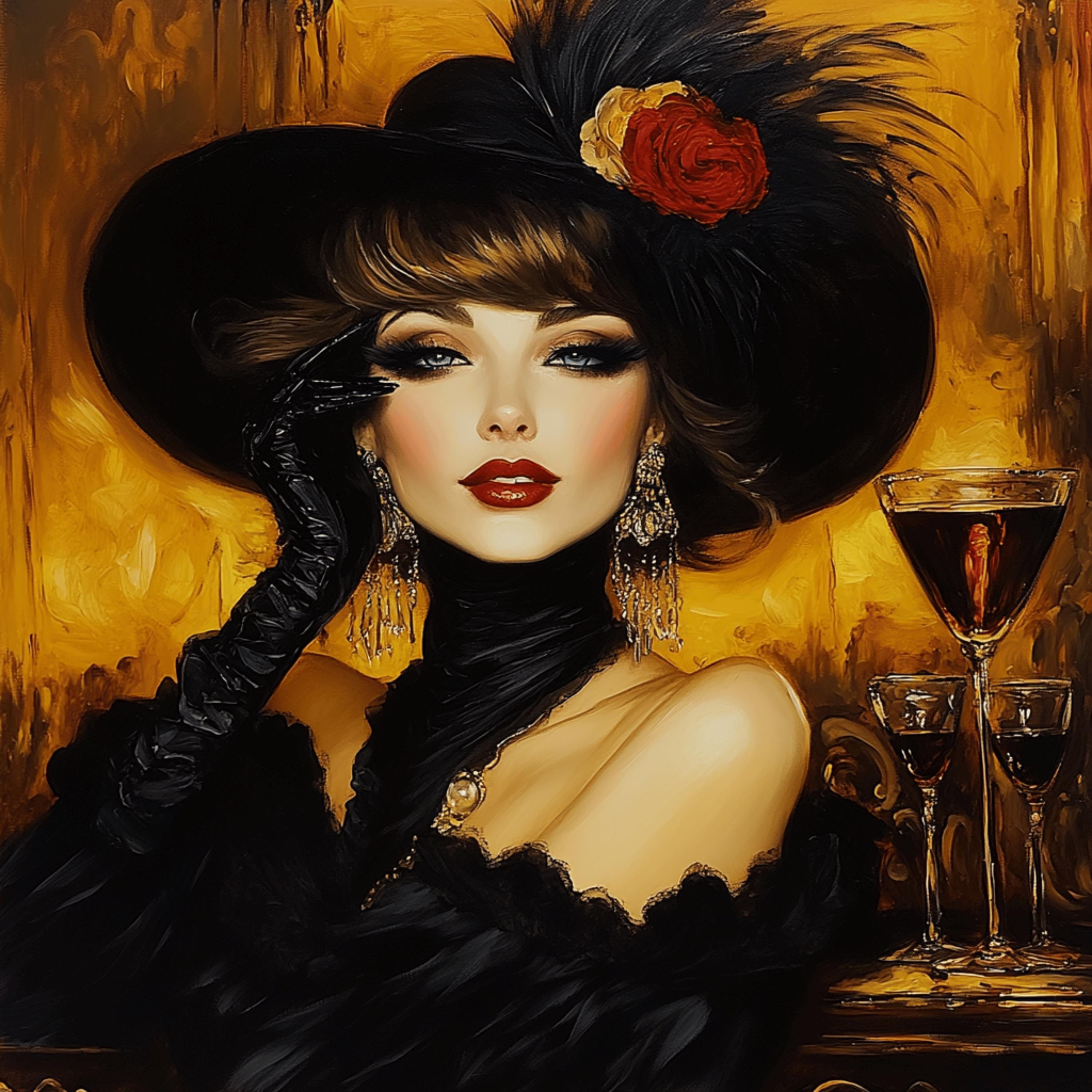 8 Victorian Female Portrait Art Set, 8 Digital Images, Bar Art Décor ...