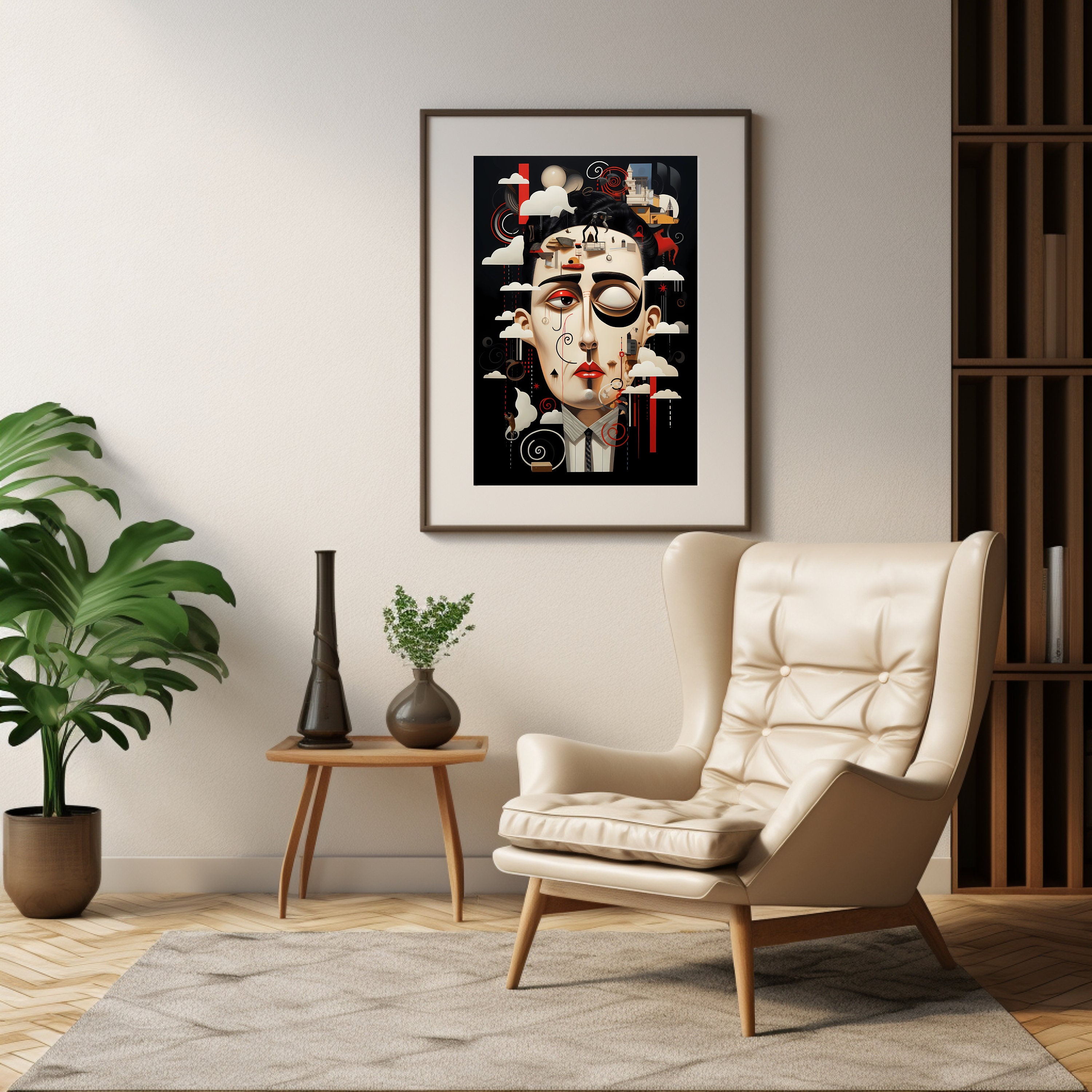 Daring Dadaism Surrealism Captivating Digital Download Artworks Defying ...