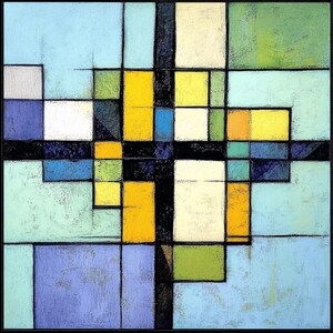 23 Abstract Digital Art Download, Geometric Wall Art, Large Square ...