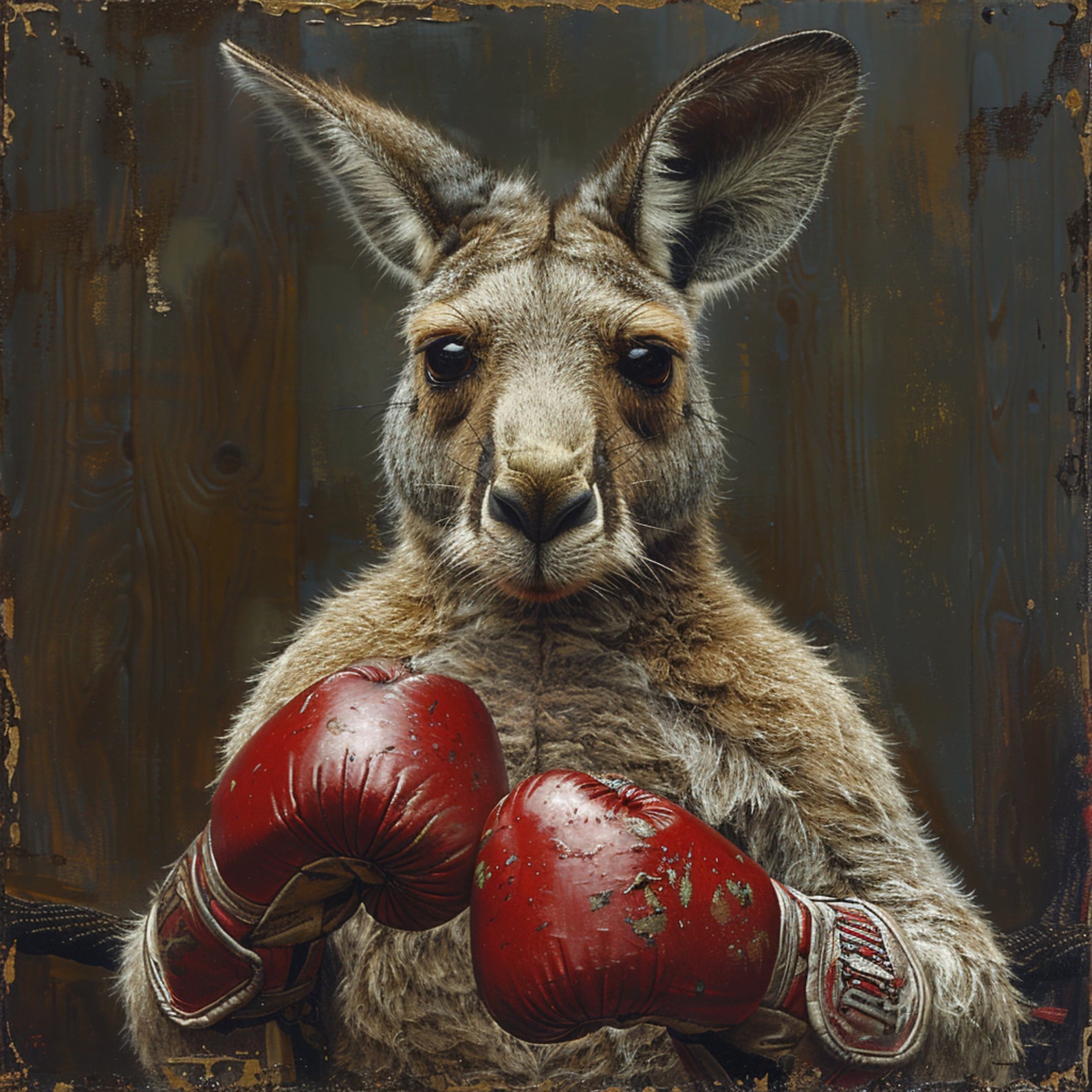SEVENTEEN Anthropomorphic Animal Art Digital Images, Unique Wall Decor ...