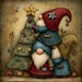 50 DIY Christmas Character Wall Art, Holiday Digital Images for Living ...