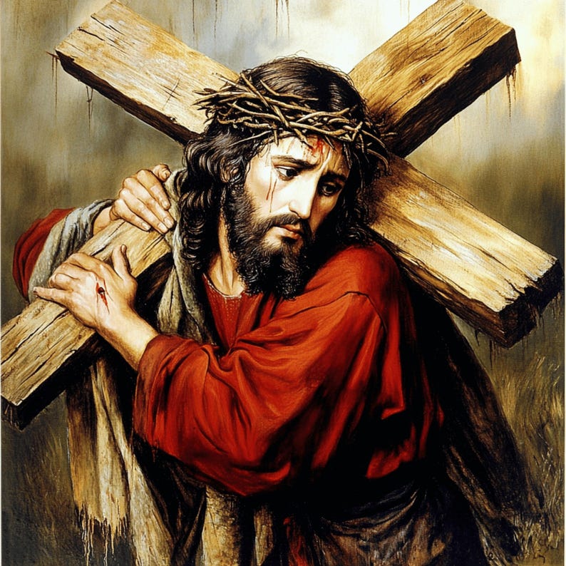 Christian Art Bundle, 55 Jesus Religious Digital Images, Christmas Wall ...