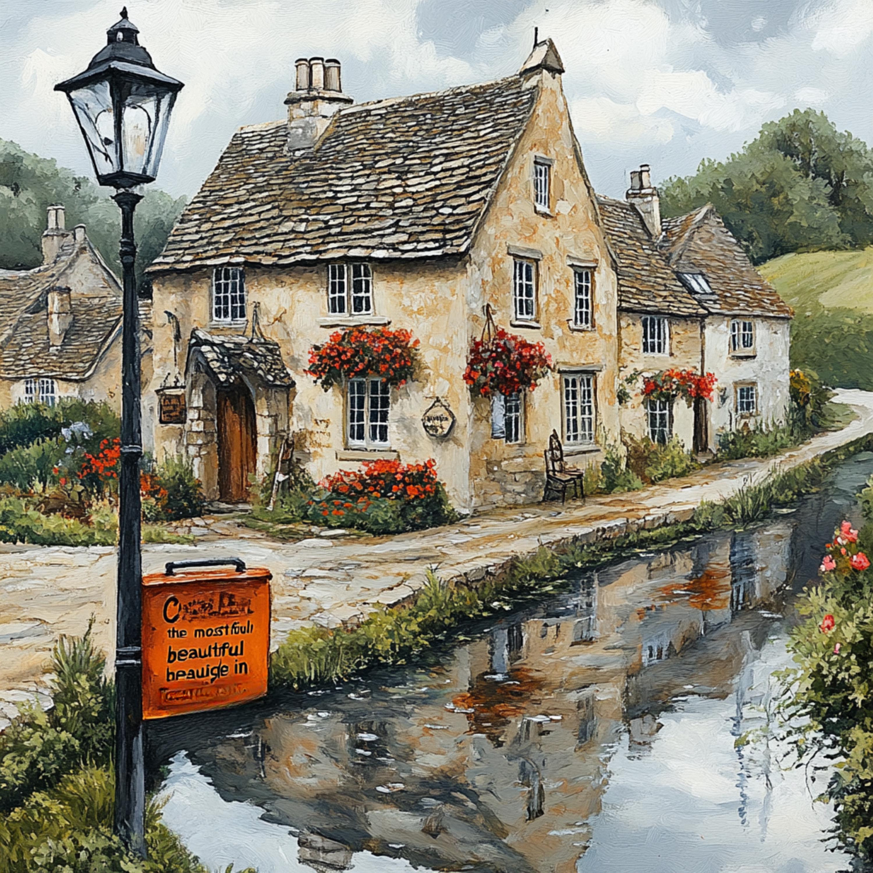 9 Stunning Digital Cotswolds Art Set 9 Images Places of Interest Large ...