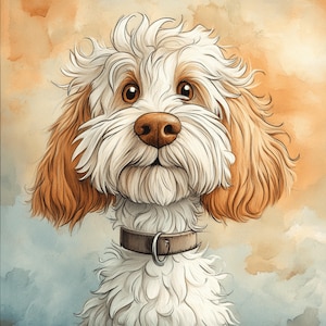 Quirky Cats and Dogs Art Prints 19 Digital Pet Illustrations Funny ...