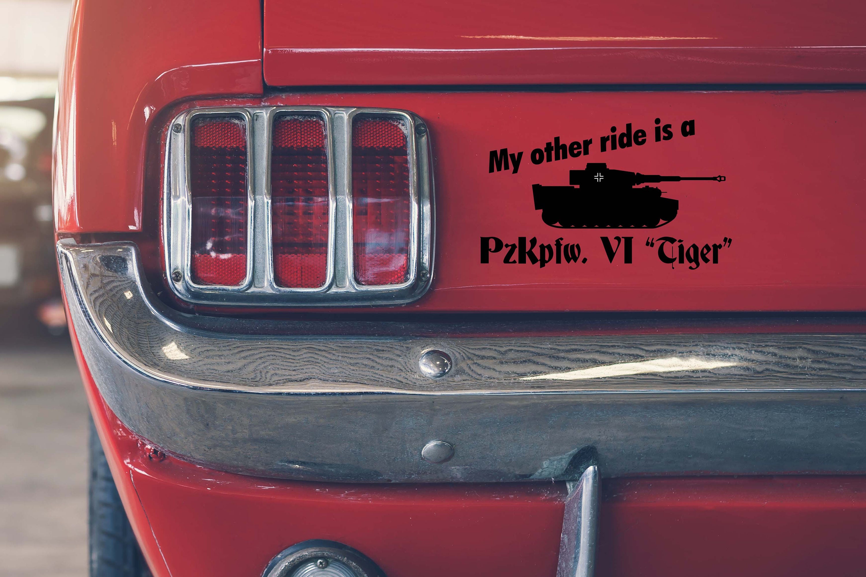 Tiger Tank Decal - Etsy