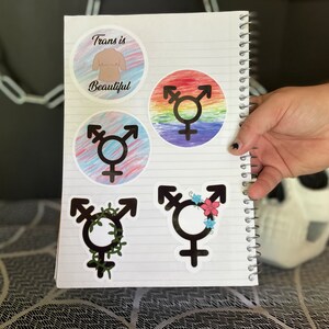 Transgender 3 Pack Sticker Set // Top Surgery Scars // Trans is ...