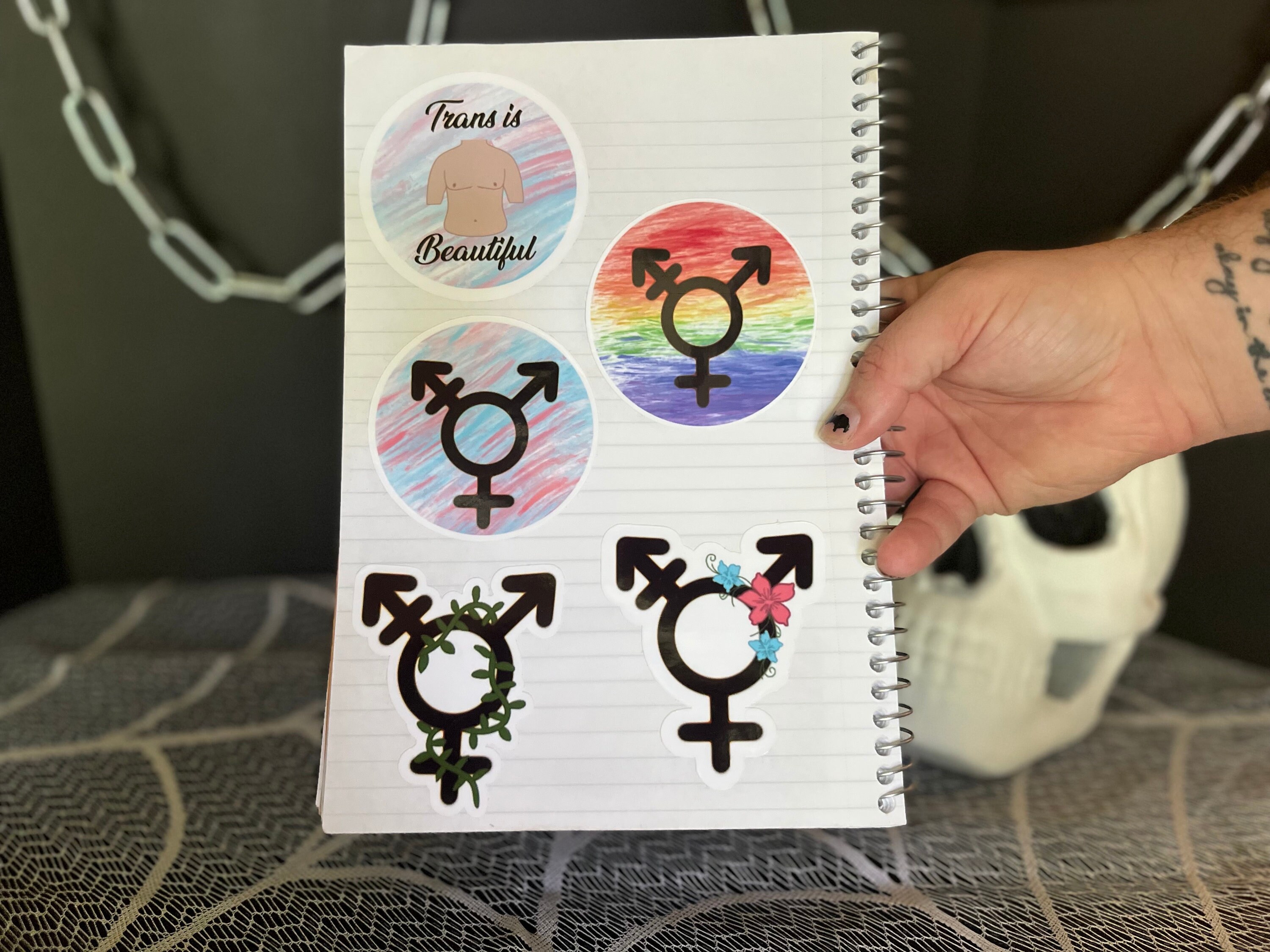 Transgender 3 Pack Sticker Set // Top Surgery Scars // Trans is ...