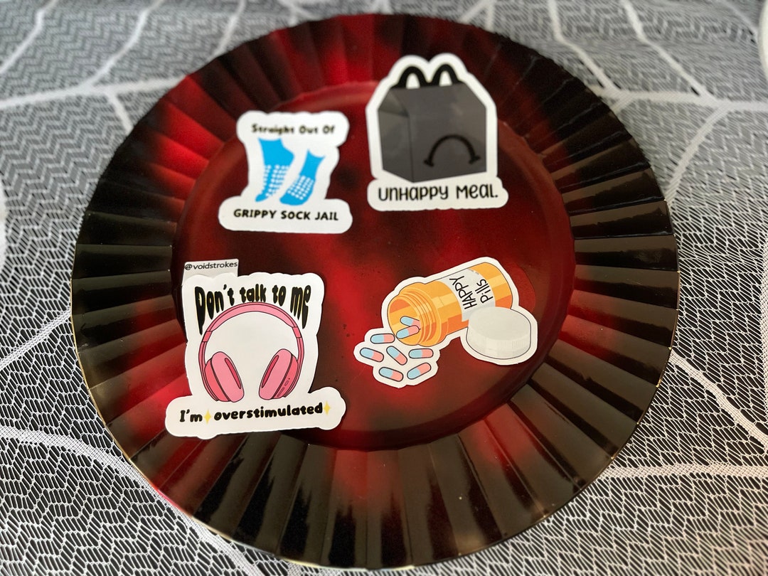 Mental Health Awareness Stickers 4 Pack Set // Customizable Options ...