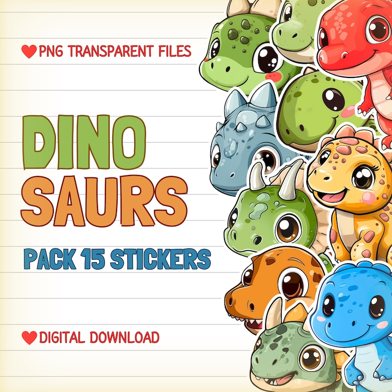 Chibi Dinosaur - Etsy