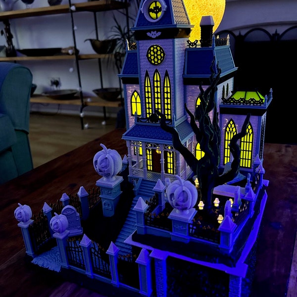 3d Printed Haunted House - Etsy