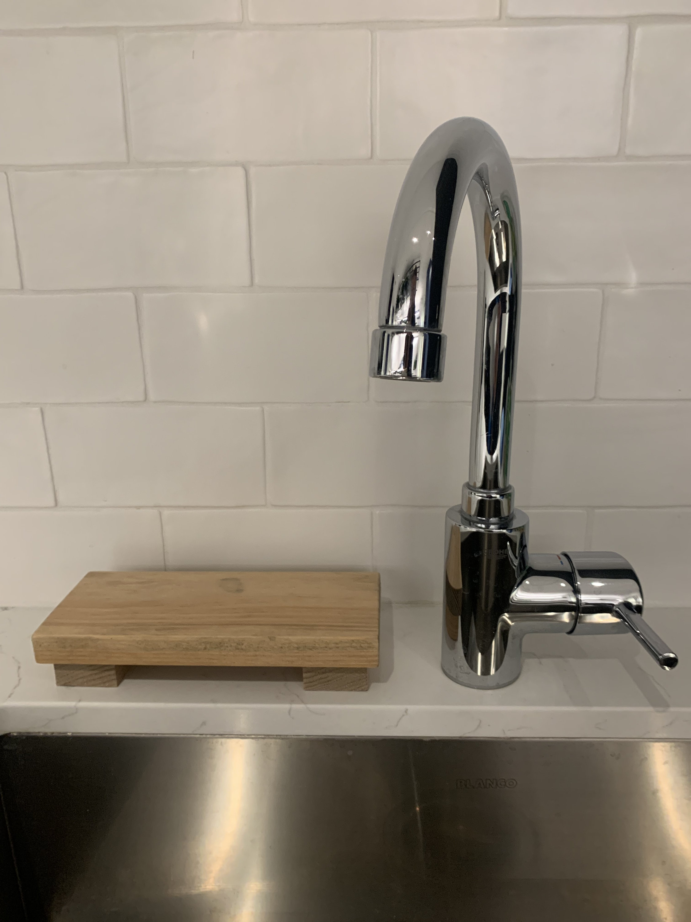 Wood Riser Wood Pedestal Table Riser Wood Tray Kitchen - Etsy