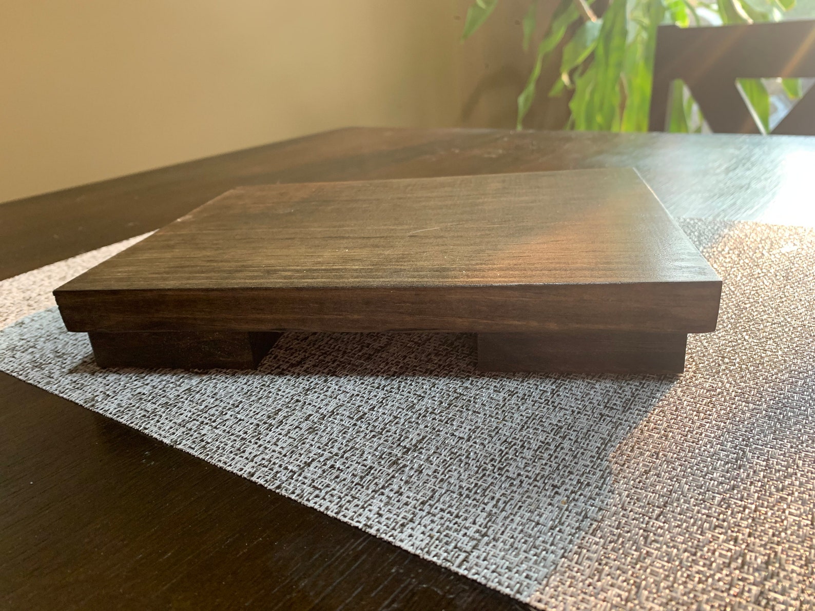 Wood Pedestal Riser Wood Riser Wood Decor Farmhouse Decor - Etsy