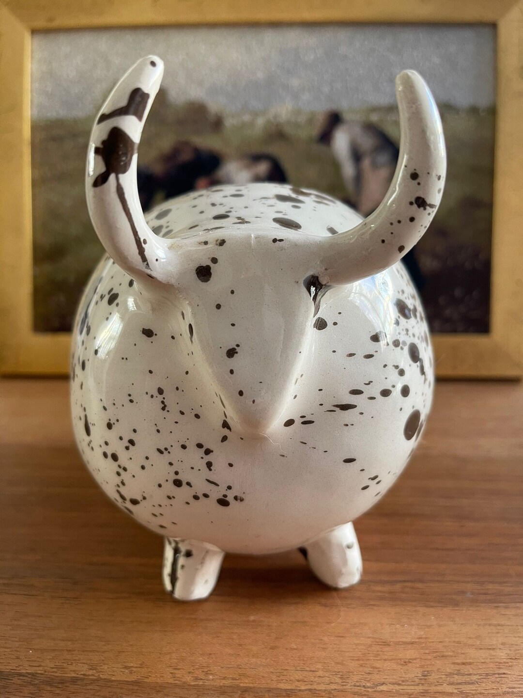 Bull Statue Ox Miniature Cow Statues and Sculptures Modern Ceramic ...