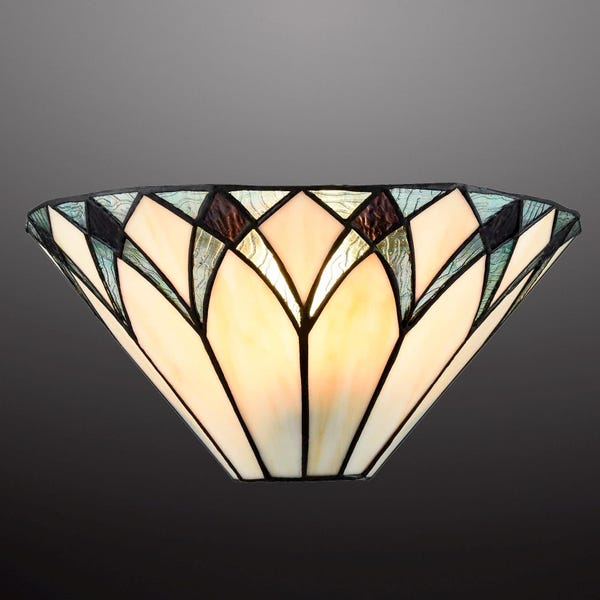 Stained Glass Sconce - Etsy