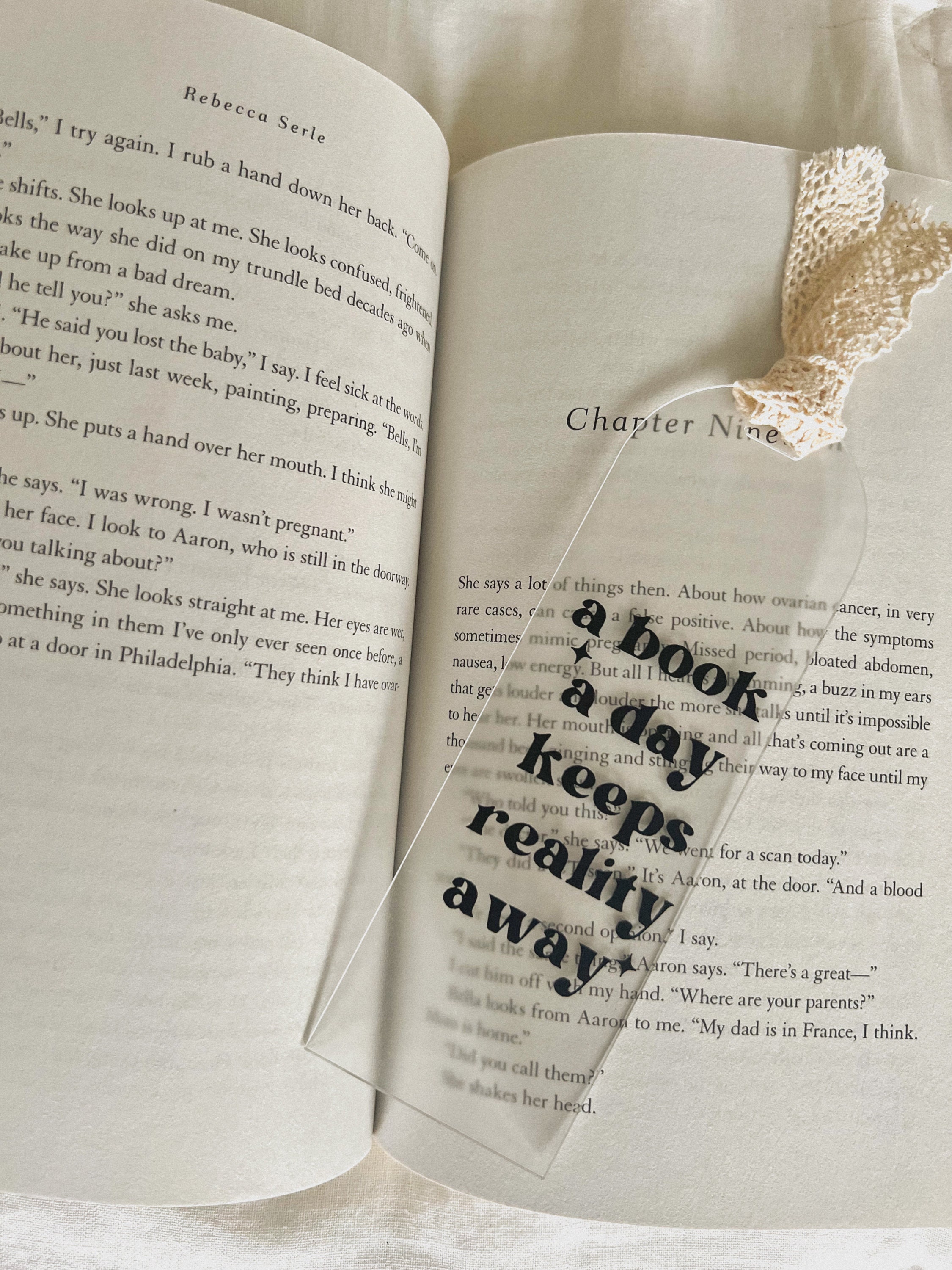 A Book a Day Keeps Reality Away Bookmark - Etsy UK