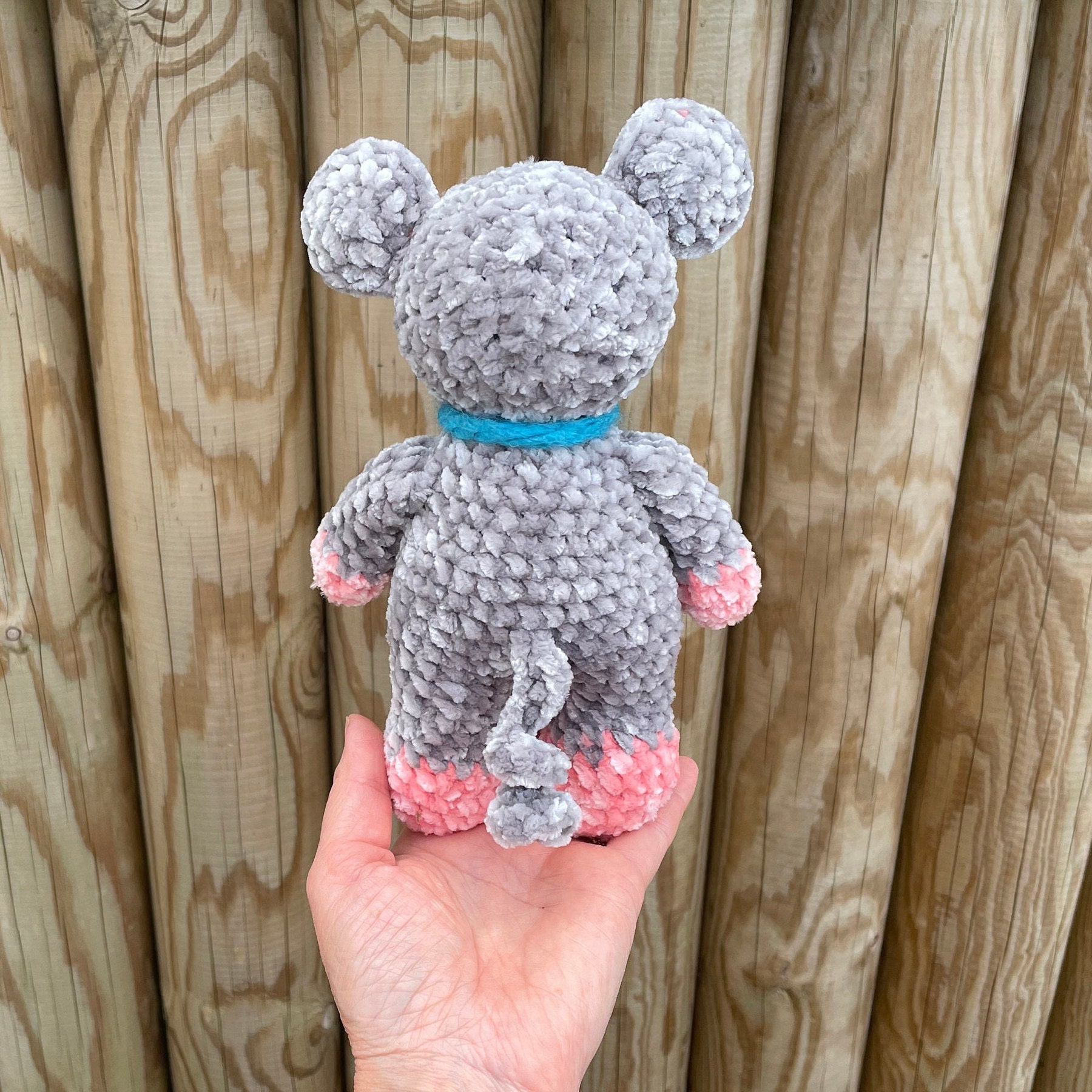 Mouse Crochet Pattern Amigurumi Mouse Tutorial in English - Etsy