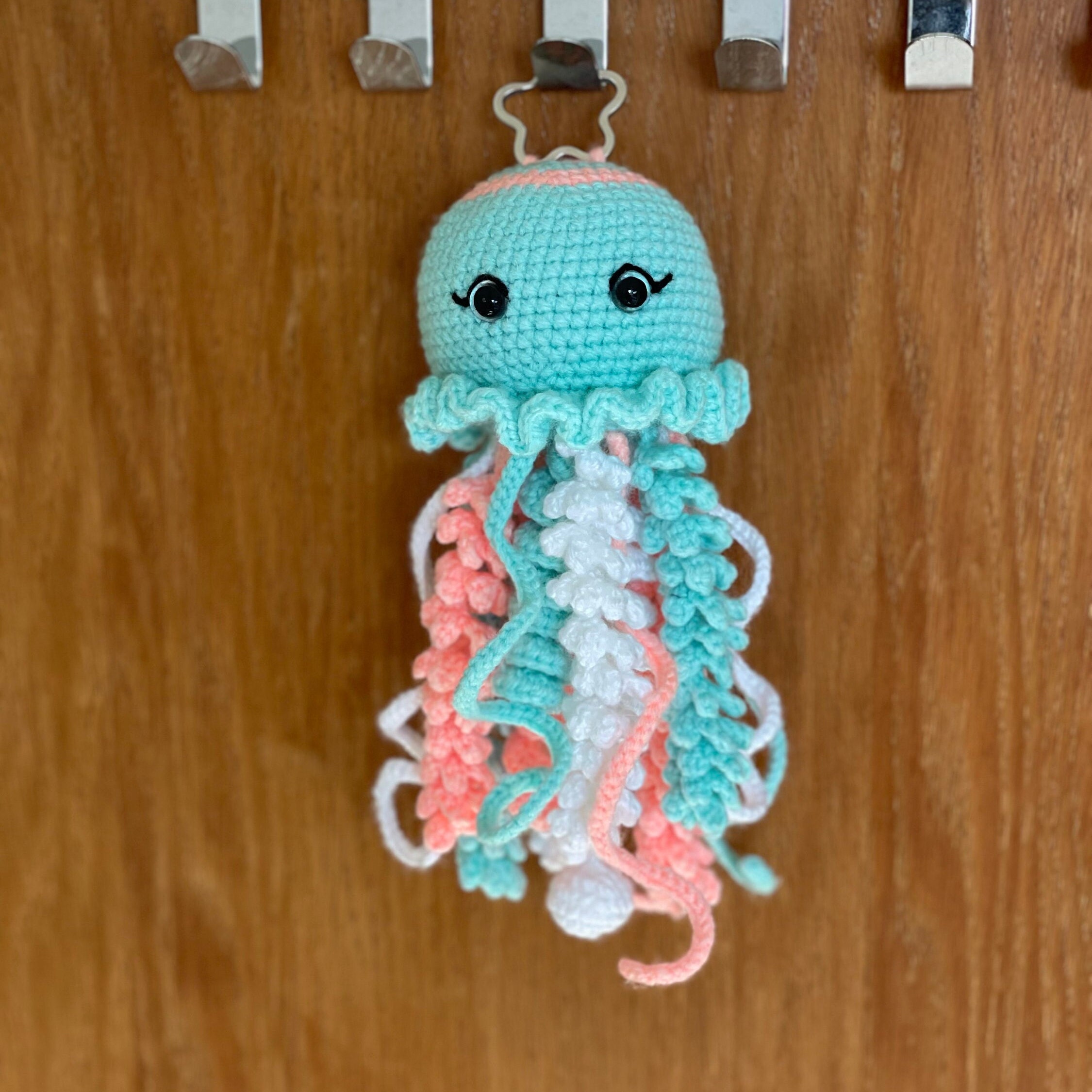 Jellyfish Crochet Pattern in English. Ocean Themed Gift - Etsy