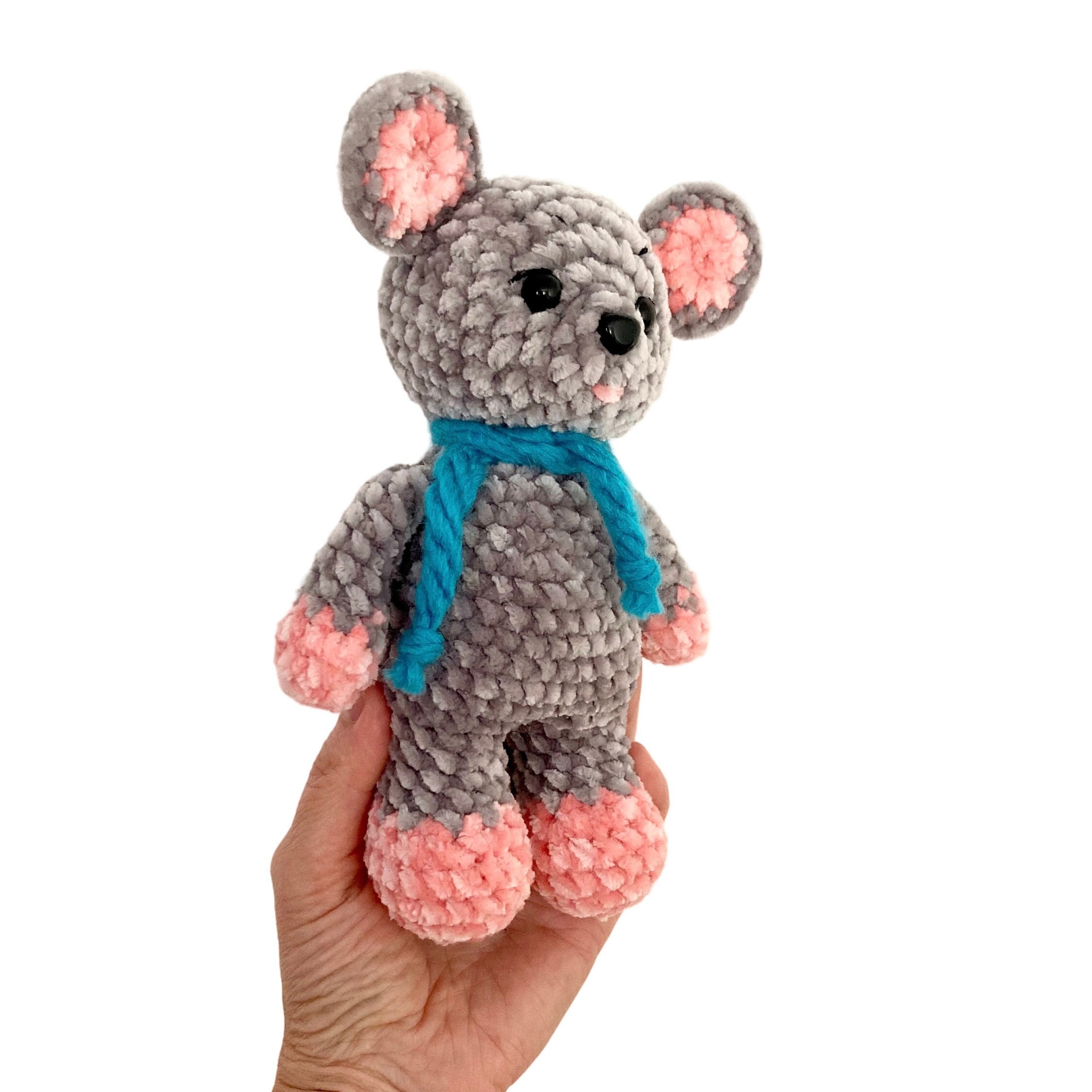 Mouse Crochet Pattern Amigurumi Mouse Tutorial in English - Etsy