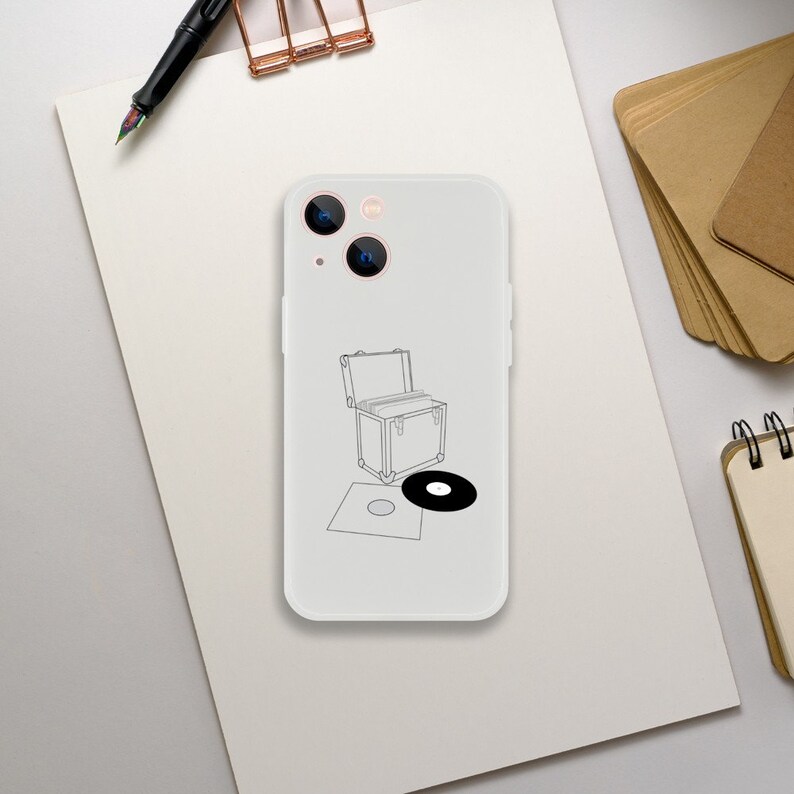 Phone Case With DJ Design, iPhone 14/15/13 Protector, Mobile Phone ...
