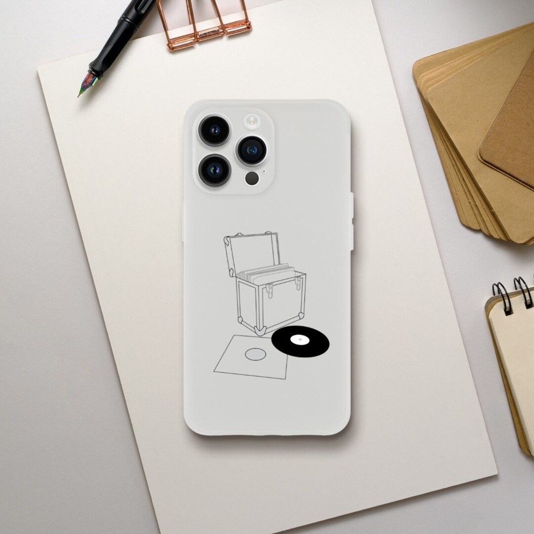 Phone Case With DJ Design, iPhone 14/15/13 Protector, Mobile Phone ...