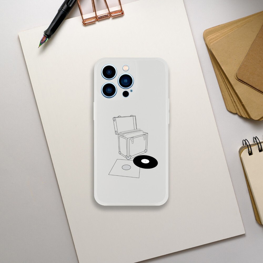 Phone Case With DJ Design, iPhone 14/15/13 Protector, Mobile Phone ...