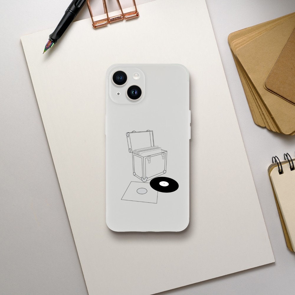 Phone Case With DJ Design, iPhone 14/15/13 Protector, Mobile Phone ...