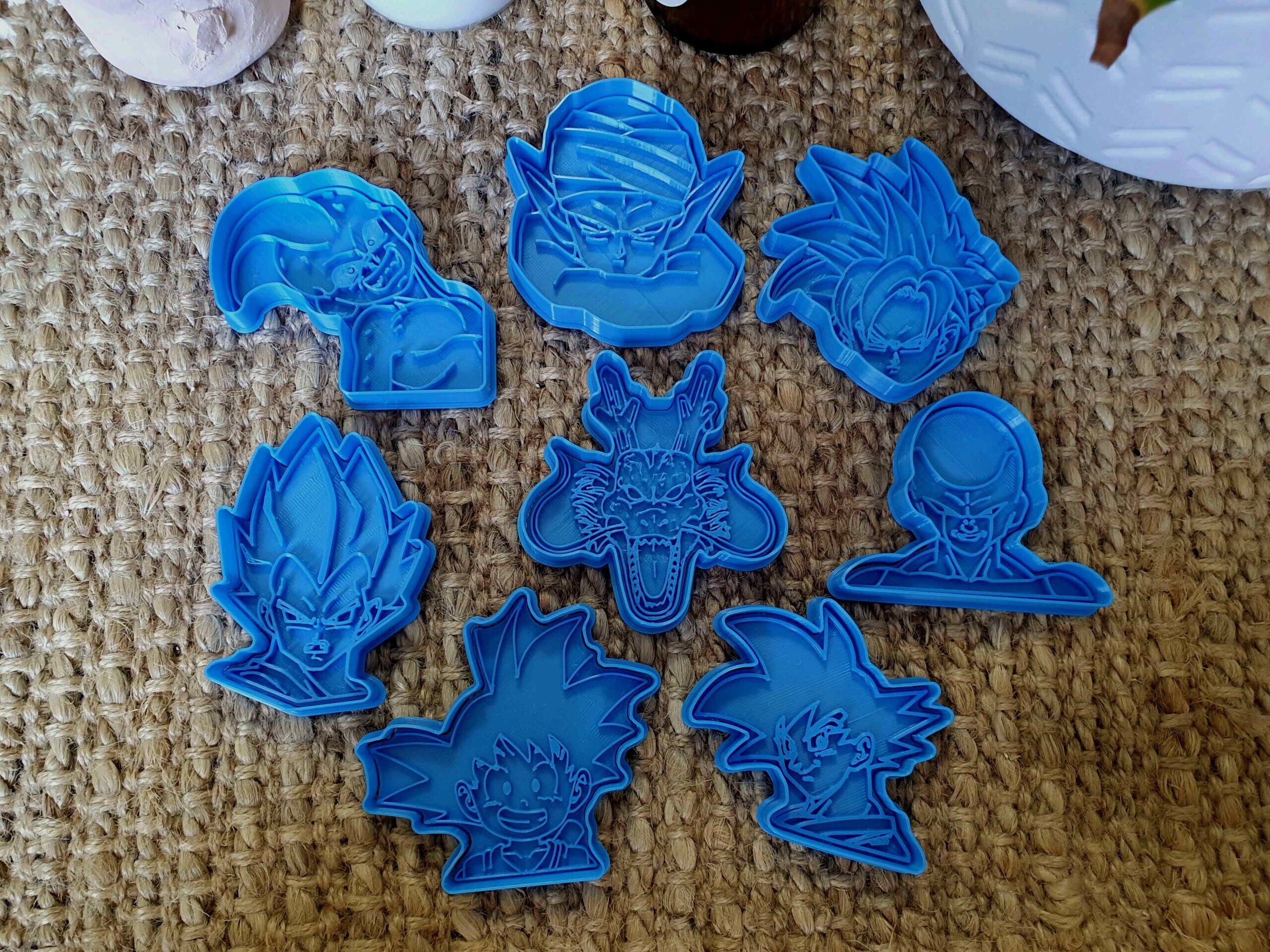 Dragon Ball Z Cookie Cutter and Embosser Set - Etsy