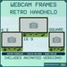 Animated Webcam Overlay Border - Green Retro Handheld Console Frame for ...