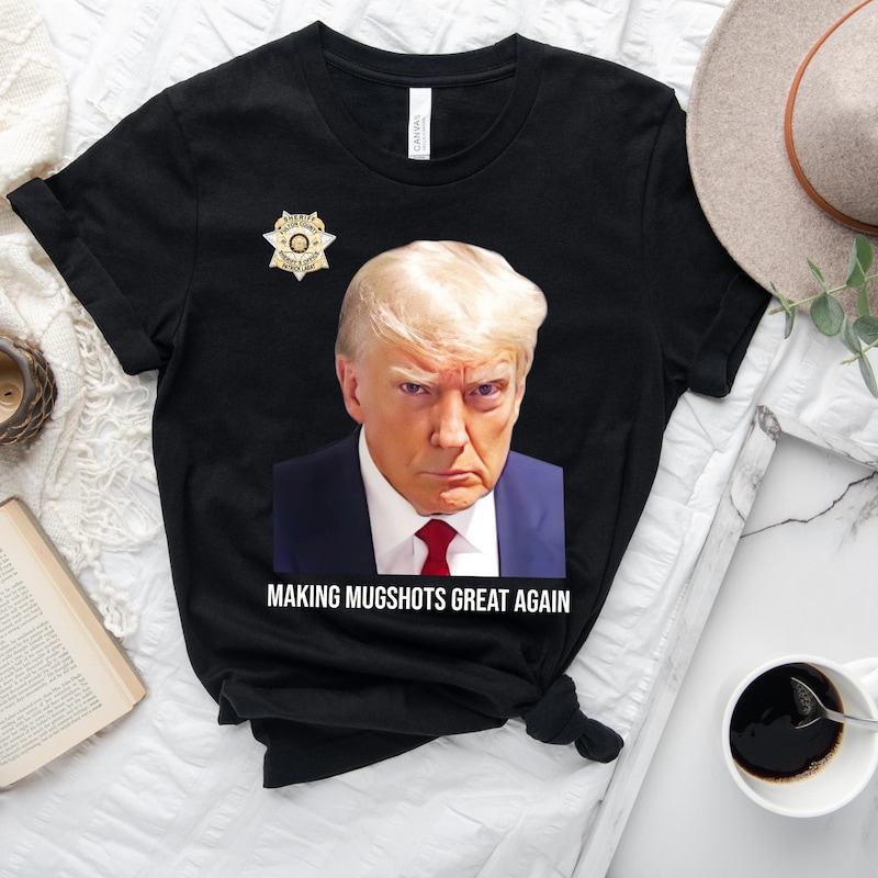 Trump Mugshot Shirt - Etsy