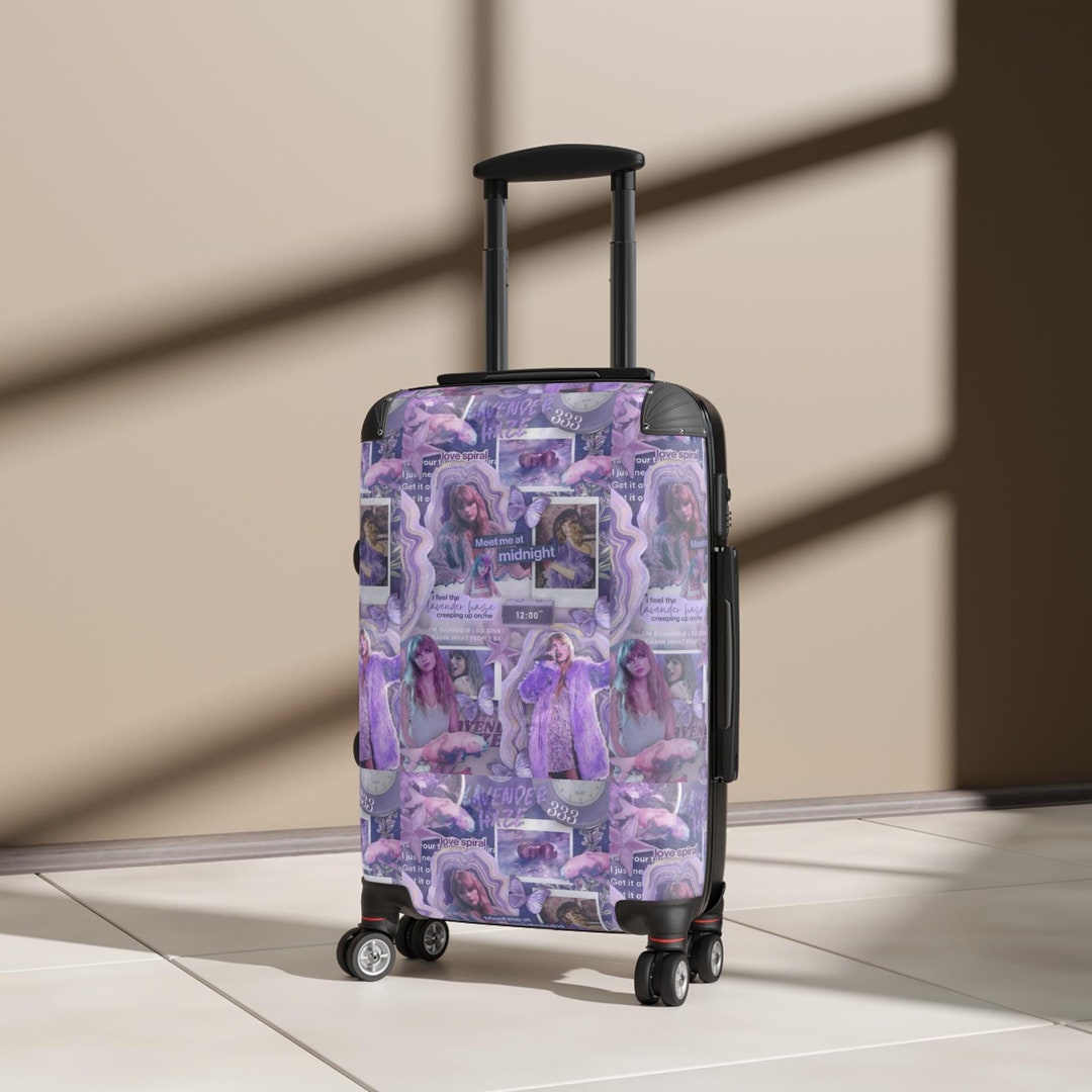 Suitcase, Compact Travel Luggage With Wheels, Midnights Album Swift ...