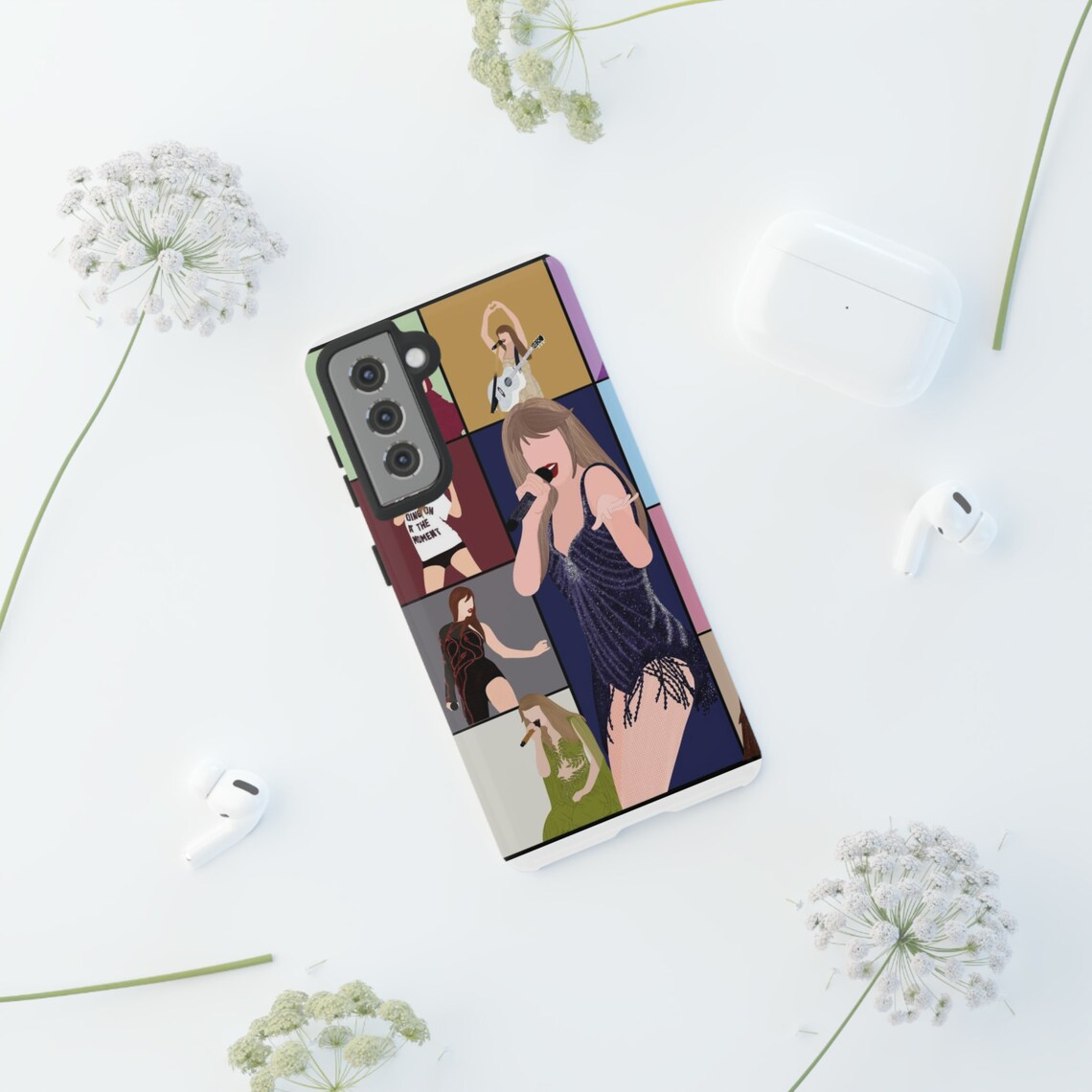 Taylor Swift Outfits Eras Tour Tough Phone Case, Swiftie Fan, Iphone ...