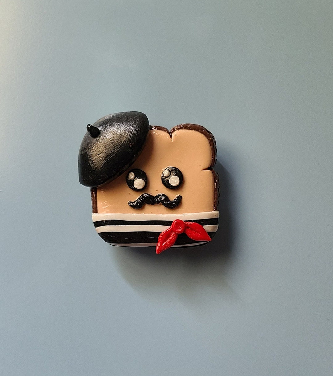 French Toast Magnet - Handmade Polymer Clay - Kawaii, Stocking Stuffers ...