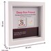 Handmade Personalised Girls 1st Birthday Shadow Box White Frame for ...