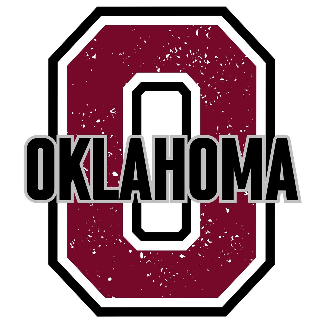 Varsity Letters Oklahoma PNG - Etsy