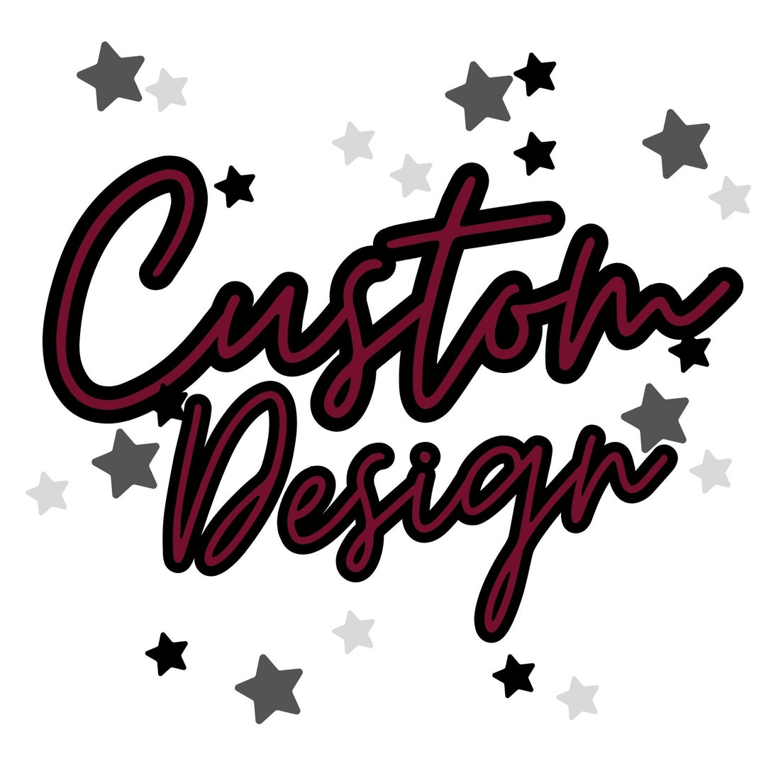 Custom Star Design PNG - Etsy