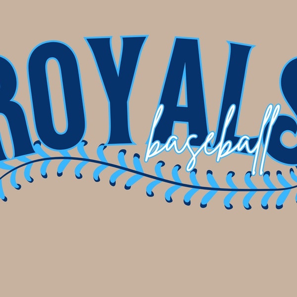 Royals Baseball Logo - Etsy