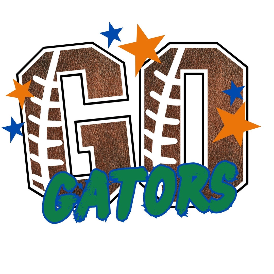 Go Gators Football PNG - Etsy