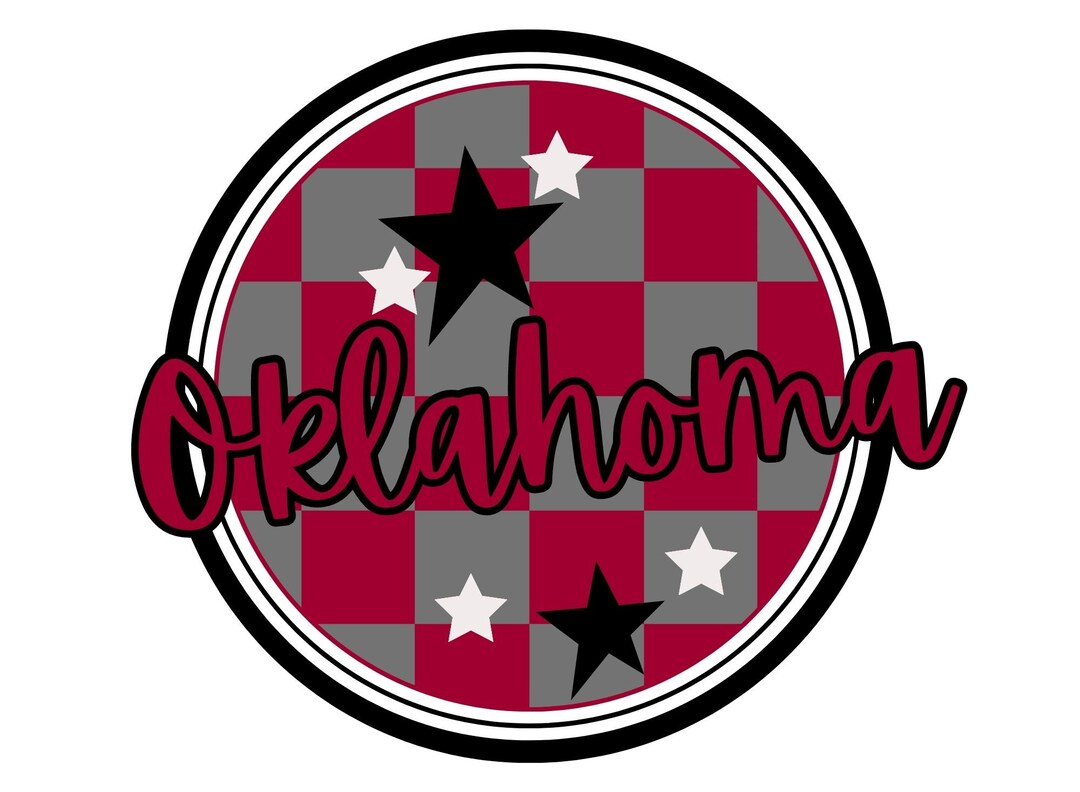 Oklahoma Circle Design PNG - Etsy