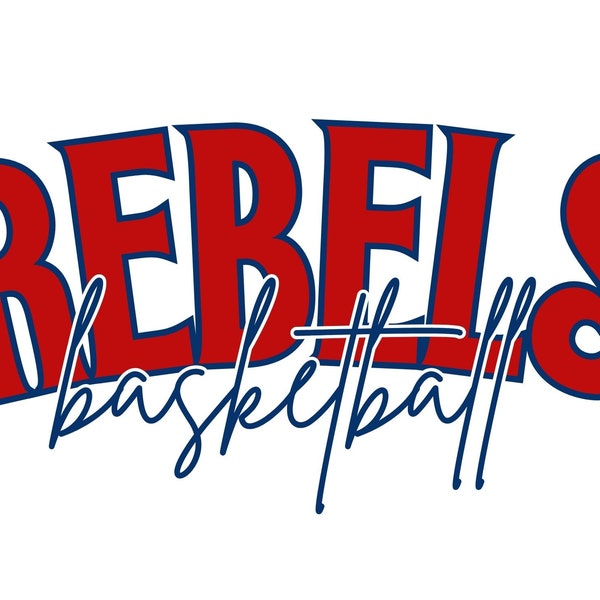 Rebels Basketball - Etsy