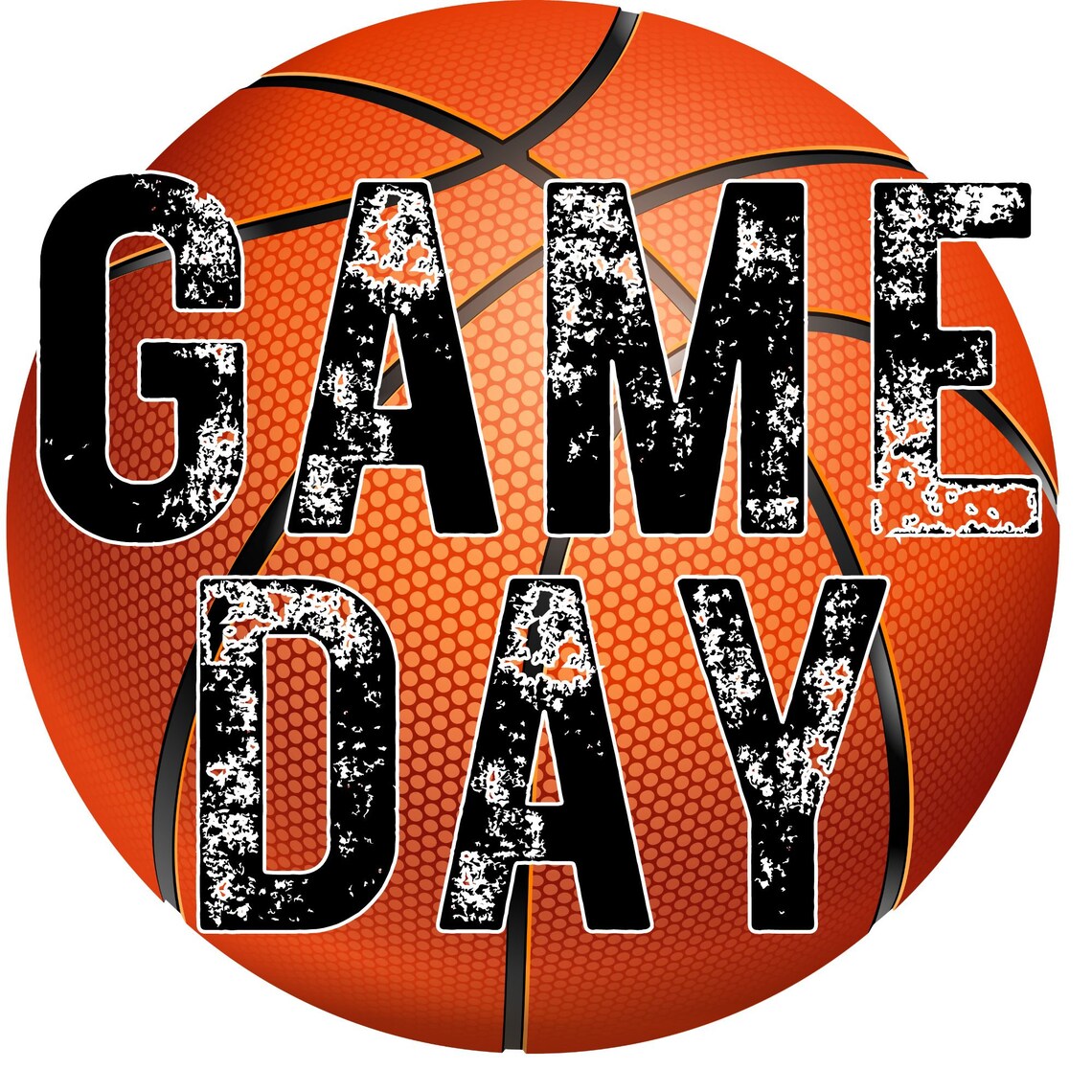 Game Day Basketball PNG - Etsy